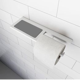 Viverso x add Papierrollenhalter mit Ablage, offen, starr, VA2202MW,