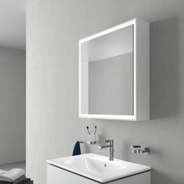 Duravit L-Cube Spiegelschrank, 1 T&uuml;r, LC7550R18181000,