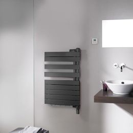 Zehnder Roda Twist Spa Air Badheizk&ouml;rper, rein elektrischer Betrieb, ZRE40155A100000, ROEL-100-55/IPS