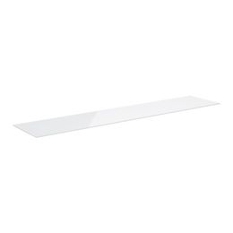 neoro n50 Slim-Konsolenplatte B: 240 cm aus thermoplastischem Werkstoff (PMMA), BN0407WH,