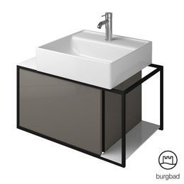 Burgbad Junit Schrank mit Waschtisch, 1 Auszug, SFKE076RF3149C0001G0175,