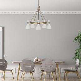 Elstead Lighting Joan Pendelleuchte, E27, FE-JOAN5-MW,