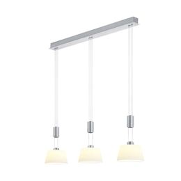 HELL Elegance Pendelleuchte LED, eckig, 3-flammig, 20642/3-92,