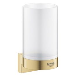 Grohe Selection Zahnputzbecher, 41029000+41027GN0,