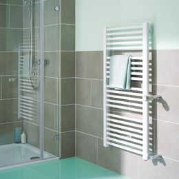 Kermi Basic-D Badheizk&ouml;rper, Austauschmodell, Warmwasser- oder Mischbetrieb, E001D0800452RXK,