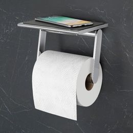 Viverso x one Papierrollenhalter mit Ablage, geschlossen beweglich, VL2100CR+VU2400CR,