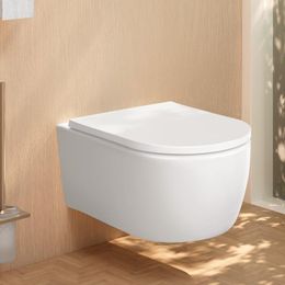 rivea Izumi 2.0 Wand-Tiefsp&uuml;l-WC mit innovativer Sp&uuml;ltechnologie HydroSwirl, BR0110WH+VU8010WH,