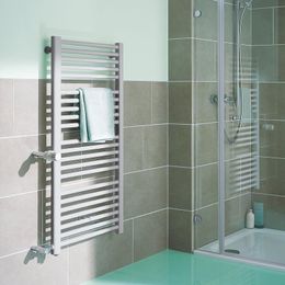 Kermi Basic-D Badheizk&ouml;rper, Austauschmodell, Warmwasser- oder Mischbetrieb, E001D150050WLXK,