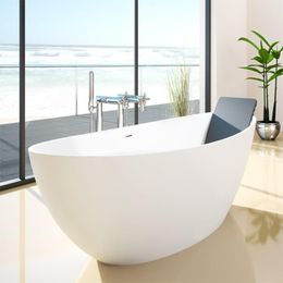 Hoesch NAMUR freistehende Badewanne, oval, 4401.013305,