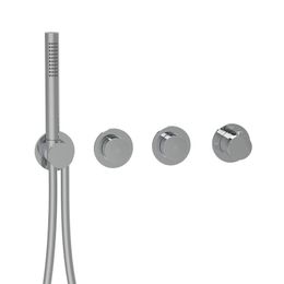 Herzbach MODUL7 PUSH Thermostat, für Wanne & Dusche, 70.702003.1.01,