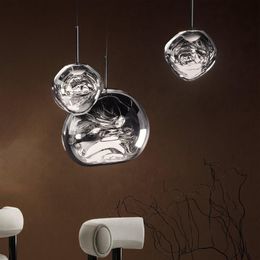 Tom Dixon Melt Pendelleuchte, LED 1-flammig, LEDP07CHEU+MES02CH,