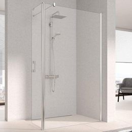 Kermi Pega Walk In, mit pendelbarem Element, PETFR08018VAK, PETFR