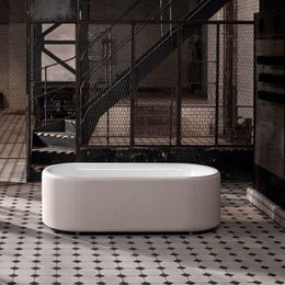 Bette Lux Oval Couture freistehende Badewanne, oval, 3466-000TX+B605-901+B804-850,