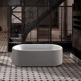 Bette Lux Oval Couture freistehende Badewanne, oval, 3466-000TX,PLUS+B605-901+B804-852,