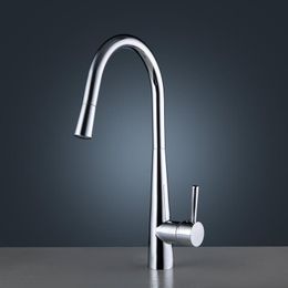 Mariner Cucina Küchenarmatur mit ausziehbarem Auslauf, CUC2000-CR,