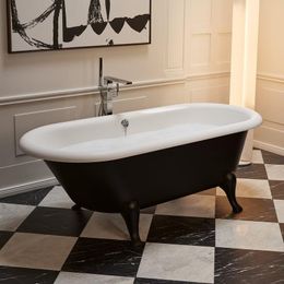 Villeroy & Boch Villeroy & Boch Hommage freistehende Badewanne, oval, UBQ180HOM7WR7V-01,
