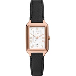 Fossil Uhr 'RAQUEL' Damen Gr&ouml;&szlig;e One Size rosegold / schwarz / wei&szlig;