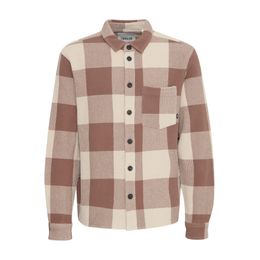 !Solid Button Up Shirt 'Oliver' male size XXL Champagne / Brown