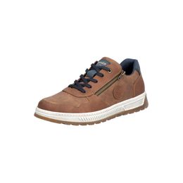 Rieker Schn&uuml;rschuh Herren Gr&ouml;&szlig;e 42 hellbraun / schwarz