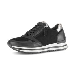 Gabor Sneaker Damen Gr&ouml;&szlig;e 38.5 schwarz / silber