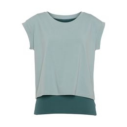 active by Lascana Lascana Active Funktionsshirt Damen Gr&ouml;&szlig;e L petrol / mint