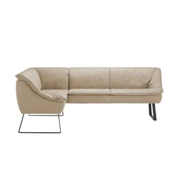 Koinor Eckbank Leder Alino beige Ma&szlig;e (cm): B: 263 H: 89 T: 192.0 &raquo; M&ouml;bel Kraft