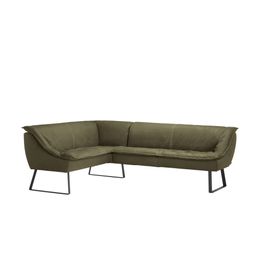 Koinor Eckbank Leder Alino gr&uuml;n Ma&szlig;e (cm): B: 263 H: 89 T: 192.0 &raquo; M&ouml;bel Kraft