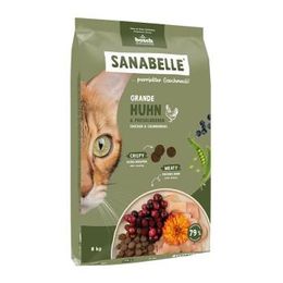 Sanabelle Trockenfutter Katze, Adult, Grande, Huhn 2x8 kg
