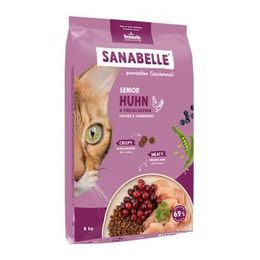 Sanabelle Trockenfutter Katze, Adult, Senior, Huhn 2x8 kg