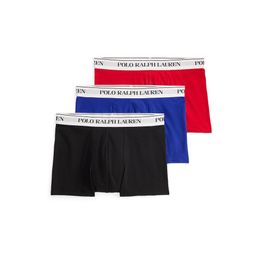 Polo Ralph Lauren Boxershorts 'Classic' Herren Gr&ouml;&szlig;e XL royalblau / knallrot / schwarz / wei&szlig;