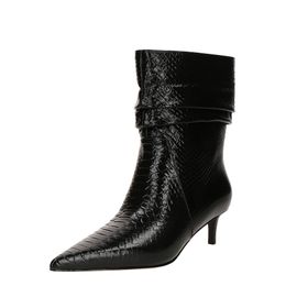 MICHAEL Michael Kors Stiefelette Damen Gr&ouml;&szlig;e 40.5 schwarz Winterschuhe