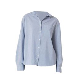 Moxx Paris Bluse Damen Gr&ouml;&szlig;e S blau / wei&szlig;