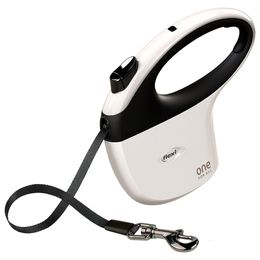 Flexi one Rollleine in wei&szlig;/schwarz 5 m