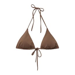 Pull&Bear Pull&Bear Bikinitop Damen Größe 100 braun