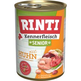 Rinti Kennerfleisch Senior mit Huhn gf 12x400g