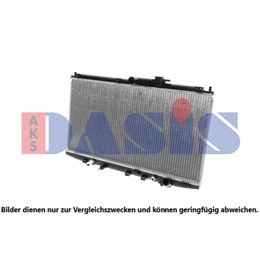 AKS DASIS Kondensator, Klimaanlage für HONDA 80110SED941 102027N