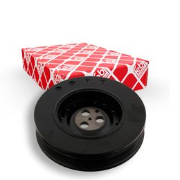 febi bilstein Riemenscheibe, Kurbelwelle 167mm für FORD USA JAGUAR 1329203 4C1Q6B319C1B 1329205 30097