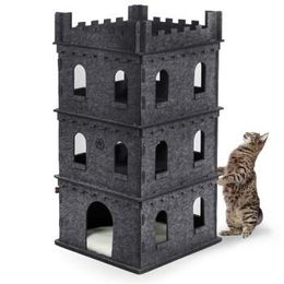 Canadian Cat Company Filz Katzenburg Felty Fort
