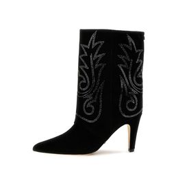 Guess Stiefel 'Cynna' Damen Gr&ouml;&szlig;e 37 schwarz / silber Winterschuhe