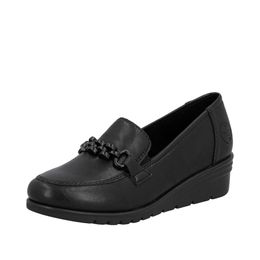 Rieker Slipper Damen Größe 41 schwarz