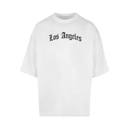 Mister Tee T-Shirt 'Los Angeles' Herren Gr&ouml;&szlig;e XXL schwarz / wei&szlig;