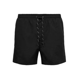 Only & Sons Only & Sons Badeshorts 'ONSTed' Herren Gr&ouml;&szlig;e L schwarz