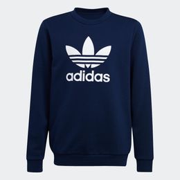 adidas originals Sweatshirt 'Trefoil' Jungen Gr&ouml;&szlig;e 170 navy / wei&szlig;