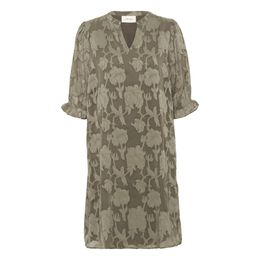 Cream Dress 'Yana' female Green size 42