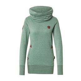 Naketano Sweatshirt Damen Gr&ouml;&szlig;e XL karamell / gr&uuml;nmeliert