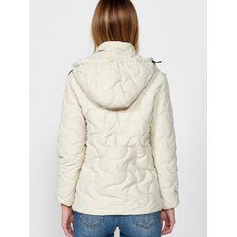 Koroshi Winterjacke Damen Gr&ouml;&szlig;e XXL beige / ecru