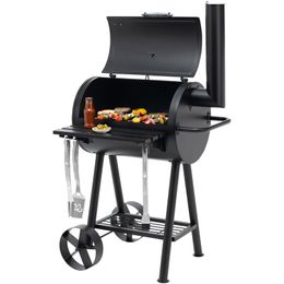 Tepro Holzkohlegrill »Berkeley« BxTxH: 86x79x150 cm schwarz