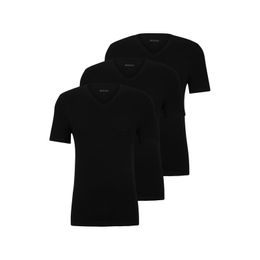 BOSS V-Shirt »T-Shirt VN 3P CO« Packung black XL XL T-Shirts aus Baumwolle im Dreierpack
