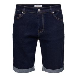 Only & Sons ONLY & SONS Shorts »ONSPLY BOX GUA DNM SHORTS OTL« Dark Blue Denim XL - N-Gr N-Gr XL Moderne Shorts von Only & Sons