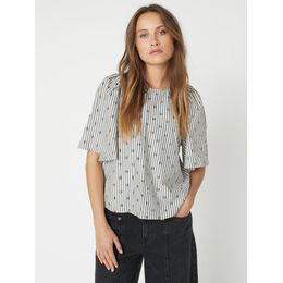 Co'Couture co'couture Bluse 'Trixie' Damen Gr&ouml;&szlig;e L grau / dunkelgrau